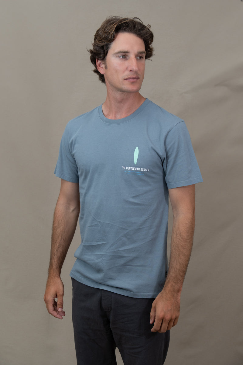 DEEP BLUE THE GENT T-SHIRT – SAM NEWMAN CLOTHING